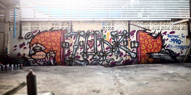 Tales of Everyday Life with Graffiti Artist Zion | Koh Phangan Online ...