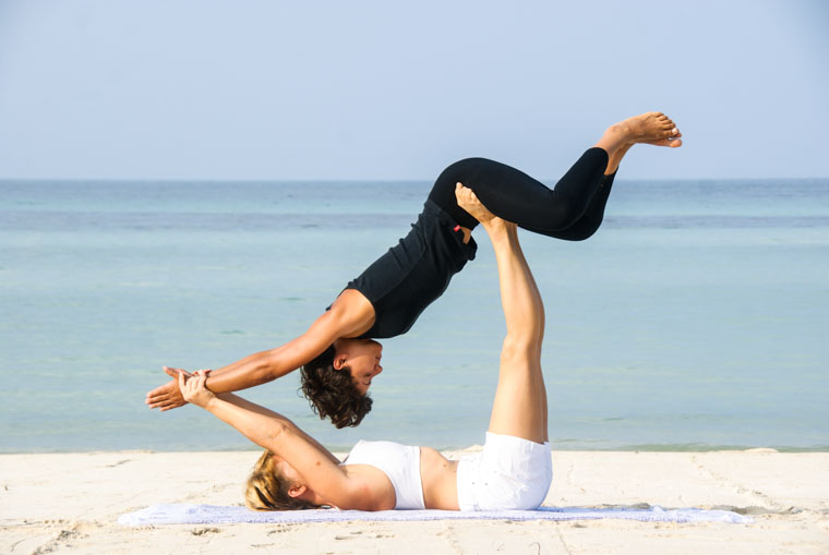 Viktoria lets you Fly with Acro Yoga and Flying Thai Massage | Koh ...